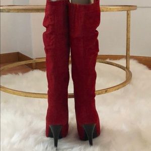 Italina | Shoes | New Gorgeous Red Boots | Poshmark